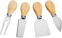 China Kitchen Natural Wood Handle Cheese Knives Household Knife Fork Spatula for sale