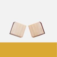 China Solid Wooden Suit Hangers Craft Trousers Hanger Rack For Clothing Store for sale
