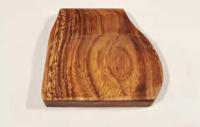 China Multipurpose Rectangular Wooden Plate 25cm Fashion Fruit Snack Dish Tray for sale