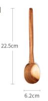 China 7pcs Acacia Teak Wood Cooking Utensils Wooden Spoon And Fork Set for sale