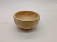 China Fruits Salad Serving Bamboo Wood Salad Bowls Natural Organic for sale