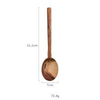 China Japanese Style Kitchen Wooden Utensils Creative Combined Teak Wood Cooking Utensils for sale