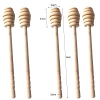 China Honey Stirring Stick Practical Kitchen Wooden Utensils Long Handle for sale