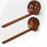 China Korean Wooden Cooking Utensils Hot Pot Tortoise Shell Colander Strainer Spoon for sale