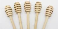 China Customized Wooden Honey Stir Sticks Household Milk Tea Coffee Stirring Stick for sale