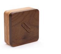 China Khaki Beech Wooden Cooking Utensils Custom Insulation Square Wooden Placemats for sale