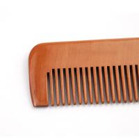 China Old Mahogany Massage Handmade Wooden Comb carved Anti Hair Loss Anti Static for sale