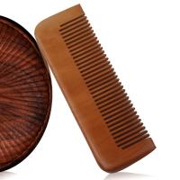 China Old Mahogany Massage Handmade Wooden Comb carved Anti Hair Loss Anti Static for sale
