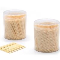 China Dental Natural Bamboo Wood Toothpick Tools For Home Restaurant Hotel Oral Care for sale