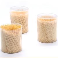 China Dental Natural Bamboo Wood Toothpick Tools For Home Restaurant Hotel Oral Care for sale