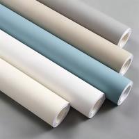 China Custom Digital Print PVC Self Adhesive Film 1240mm Skin Touch Matte Furniture Wrap for sale