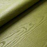 China Olive Green Oak PVC Furniture Vinyl Wrap 3D Embossed Eco Friendly 1220mm Self Adhesive Foil for sale