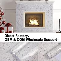 China PVC Marble Vinyl Wrap 0.3mm Heat Resistant Countertop Film for Furniture Surface Protection for sale