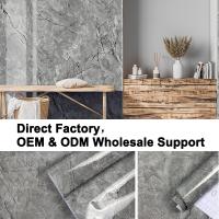 China PVC Marble Vinyl Wrap 0.3mm Heat Resistant Countertop Film for Furniture Surface Protection for sale