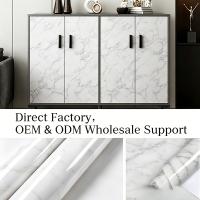 China Glossy Marble PVC Self Adhesive Film Waterproof Furniture Wrap 0.10-0.50mm 1260mm for sale