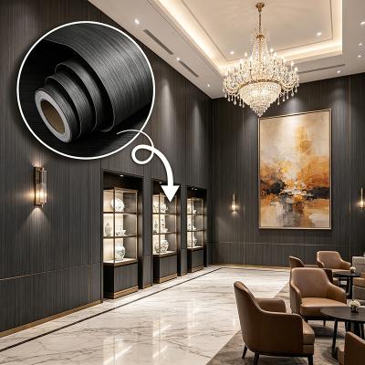 China Natural Texture PVC Decorative Film Moisture Proof Scratch Resistant 0.25-0.50mm Furniture Film for sale