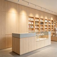 China Light Wood Grain PVC Self Adhesive Film 1220mm Width for Retail Spaces for sale