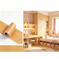 China Flame Retardant Wood Grain PVC Film 0.20mm 0.30mm Furniture Wrap Foil OEM ODM for sale