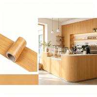 China Heavy Gauge PVC Decorative Film 0.35mm 0.5mm 800mm 1400mm Width for Furniture Manufacturing for sale