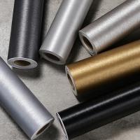 China Brushed Metallic PVC Decorative Film 1260mm 1420mm for Modern Interior Furniture for sale