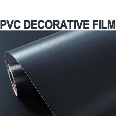 China Waterproof Metallic PVC Film 0.13-0.50mm 800-1420mm for Furniture Surface Refinish for sale