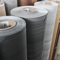 China Teakwood Grain PVC Film 0.10-0.50mm for Furniture Panel Lamination 1260mm Width for sale