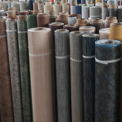 China Customized Embossed Wood Effect PVC Film 0.10-0.60mm for Furniture Decoration for sale