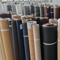 China PVC Wood Grain Decorative Film 0.10-0.60mm Oak Color for Interior Surface for sale