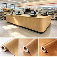 China PVC Decorative Foil for Surface Surfacing, High Fidelity Wood Texture Furniture Foil 0.15-0.50mm for sale