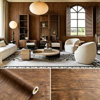 China PVC Decorative Surface Foil 0.12mm-0.50mm Realistic Wood Pattern Furniture Film for sale