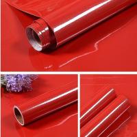 China Ultra High Gloss PVC Decorative Film Mirror Finish Surface Foil 0.10-0.50mm Custom Colors for sale