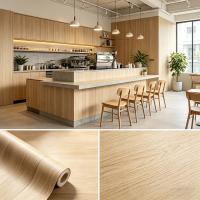 China Matte Wood Grain PVC Decorative Film 0.20-0.50mm for Furniture and Cabinets for sale