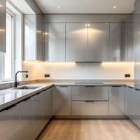 China 1220mm High Gloss PVC Decorative Film for Cabinet Furniture Custom Length 0.1-0.5mm for sale