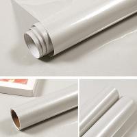 China 1220mm High Gloss PVC Decorative Film for Cabinet Furniture Custom Length 0.1-0.5mm for sale