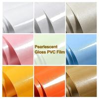China Custom OEM High Gloss PVC Decorative Foil Film 0.10-0.50mm for MDF Board Furniture for sale