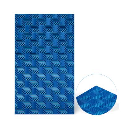 China Super Matte 3D PVC Film 0.15-0.60mm Soft Touch Geometric Furniture Foil Vacuum Forming for sale