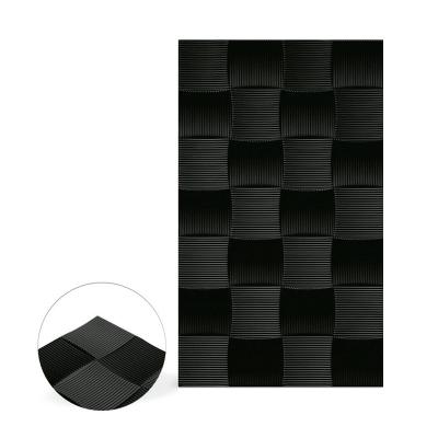 China 0.45mm 3D Geometric PVC Film Thermoformable Stereoscopic Foil for Wardrobe Doors for sale