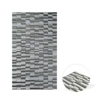 China OEM 3D Geometric PVC Membrane Foil for Furniture Custom Pattern 0.20mm 1240mm for sale
