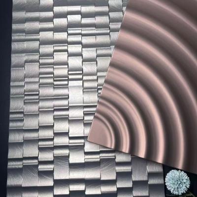 China OEM 3D Geometric PVC Membrane Foil for Furniture Custom Pattern 0.20mm 1240mm for sale