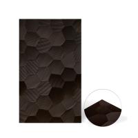 China 3D Geometric PVC Film 0.45mm Scuff Resistant Thermoformable Vacuum Foil for Furniture for sale