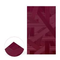 China 3D Geometric PVC Film 0.45mm Scuff Resistant Thermoformable Vacuum Foil for Furniture for sale