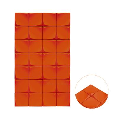 China Tactile 3D Geometric PVC Membrane Film for Kitchen Cabinet Wrap 0.20-0.50mm for sale