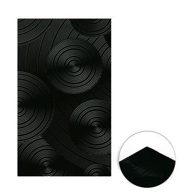 China Ultra Matte 3D Geometric PVC Vacuum Press Foil 1260mm Width Decorative Film for sale