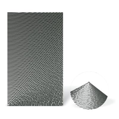 China 3D Geometric PVC Membrane Foil 0.1-0.5mm Thermoformable Film for Furniture for sale