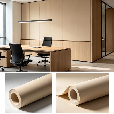 China Super Matte PVC Decorative Foil Solid Color 1260mm-1400mm Width for Cabinet Doors for sale