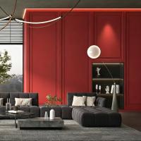 China Super Matte PVC Decor Film 0.10-0.60mm for Kitchen Cabinets Modern Interior for sale
