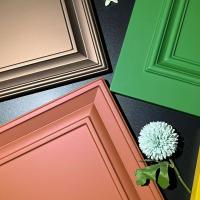 China OEM ODM Super Matte PVC Foil Solid Color Furniture Vinyl Wrap 0.15mm 100m for sale