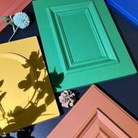 China OEM ODM Super Matte PVC Foil Solid Color Furniture Vinyl Wrap 0.15mm 100m for sale