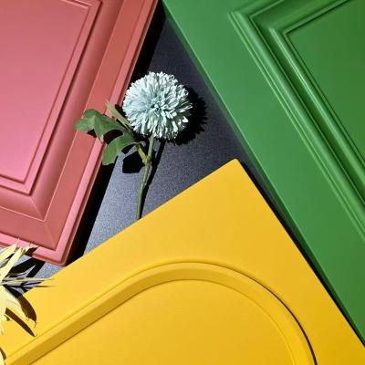 China OEM ODM Super Matte PVC Foil Solid Color Furniture Vinyl Wrap 0.15mm 100m for sale
