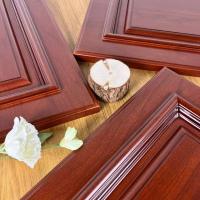 China 3D Wood Grain PVC Decor Film 0.10-0.60mm Thickness for MDF Cabinet Door Lamination for sale